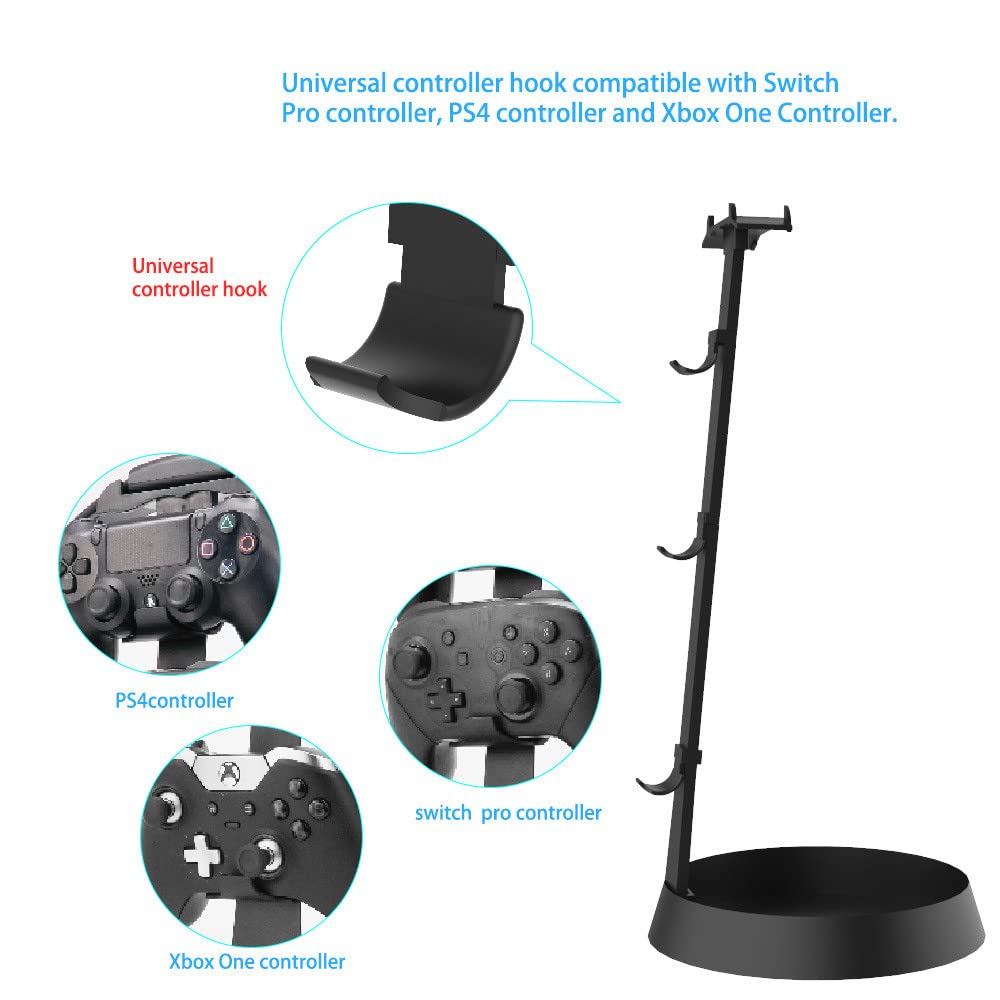 Stand for Ring Fit Adventure,gamer gifts with 3 Controller Stand,Suitable for Gamer Desktop Table Game Earphone Accessories Gamer Gifts…