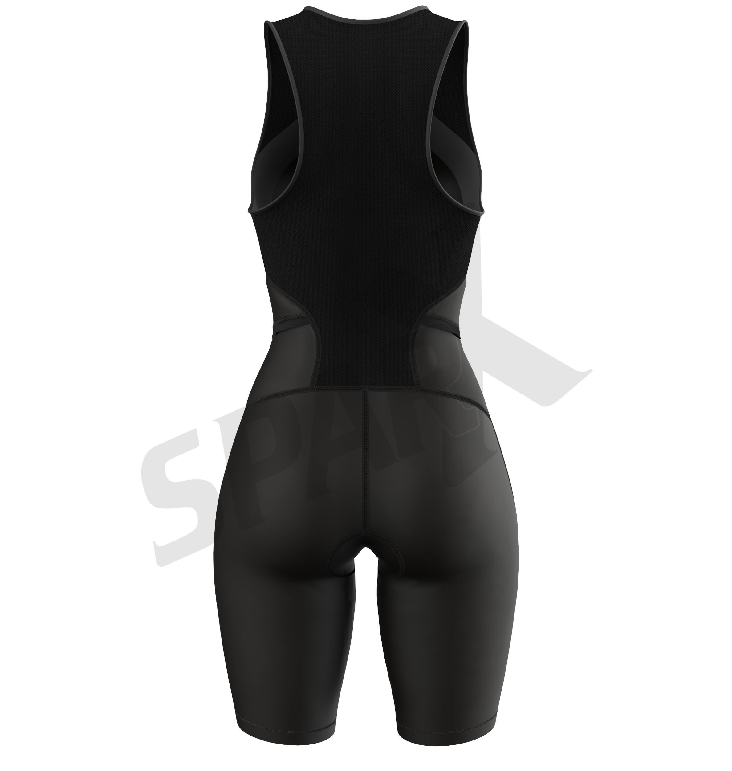 Sparx Women Triathlon Suit Tri Short Racing Cycling Swim Run (Gray, Small)
