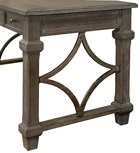 Martin Furniture Writing Desk, Weathered Dove