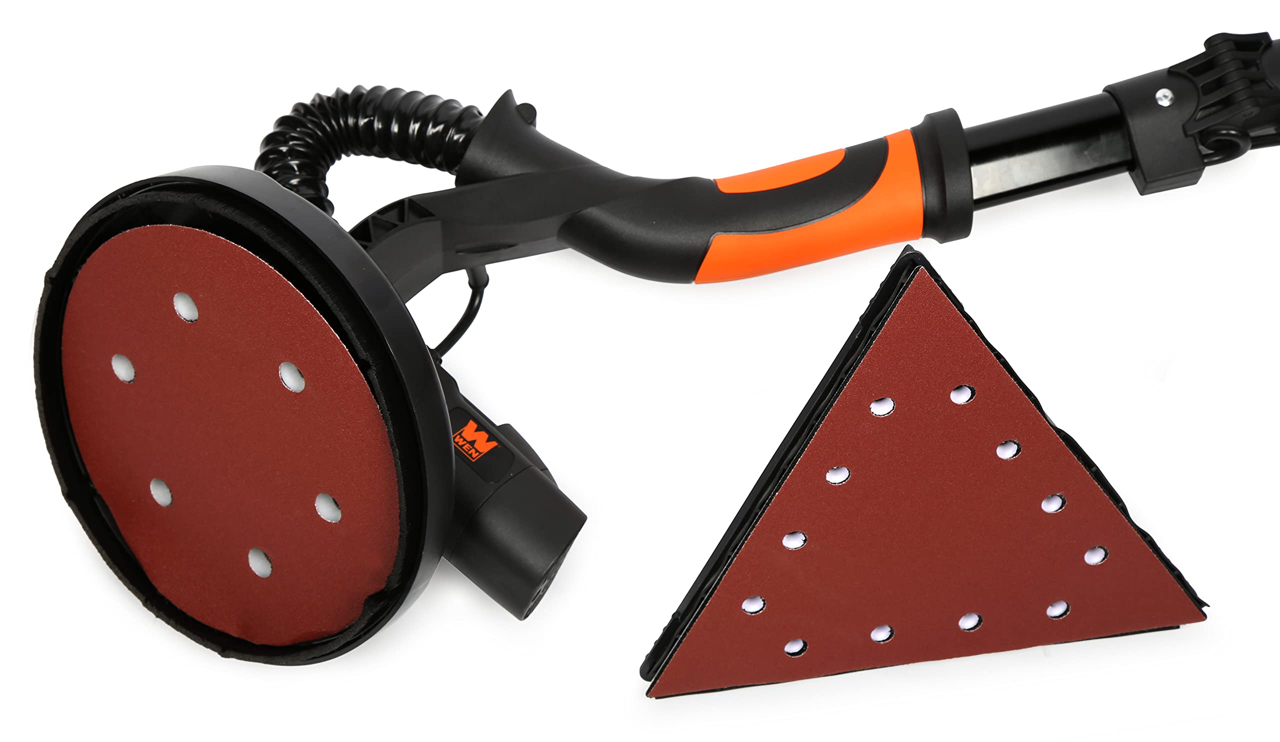 WEN DW5084 5-Amp 2-in-1 Variable Speed Dual-Head Drywall Sander with 15-Foot Dust Hose , Black