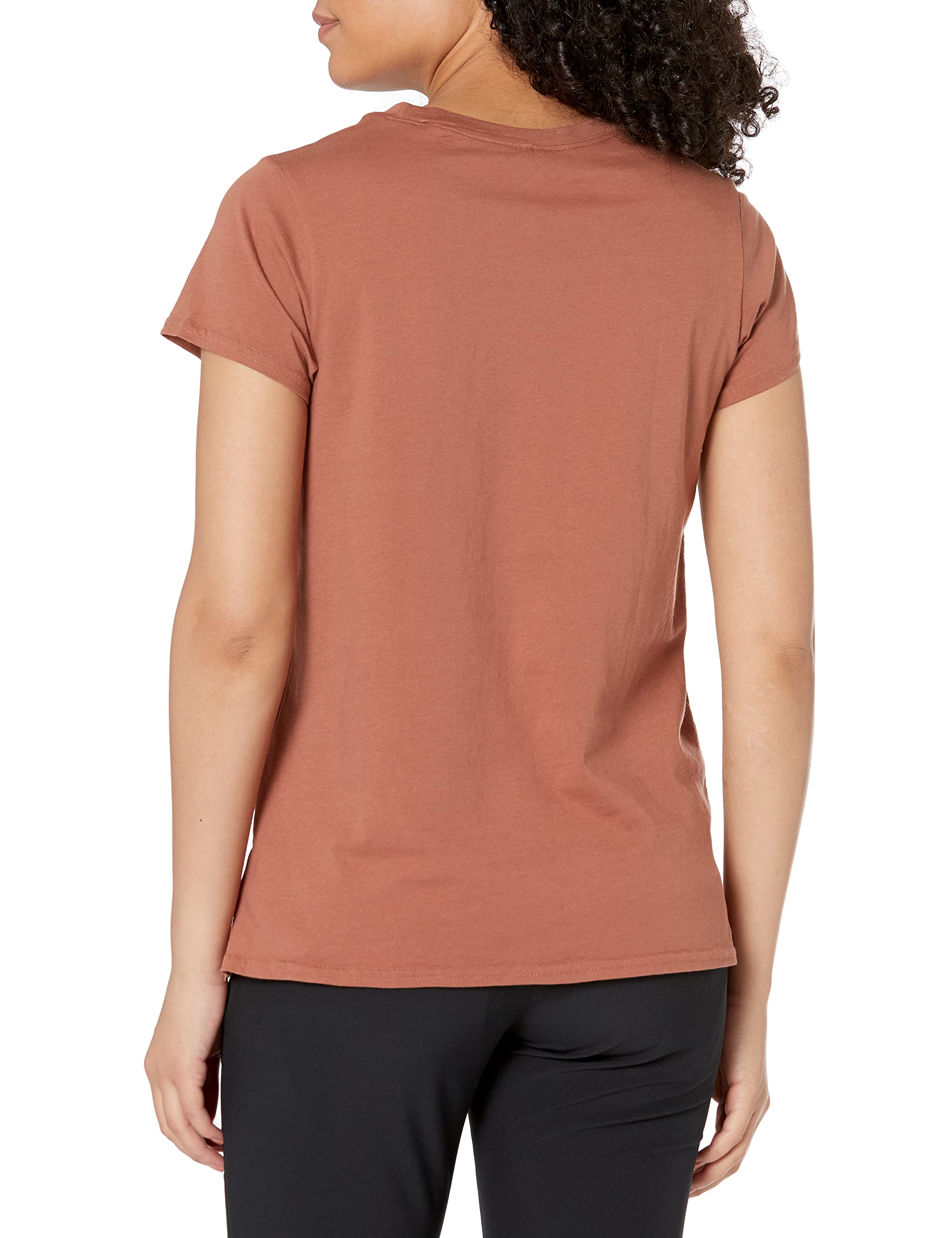 prAna Women's Journeyman Tee, Terra Deer, Small