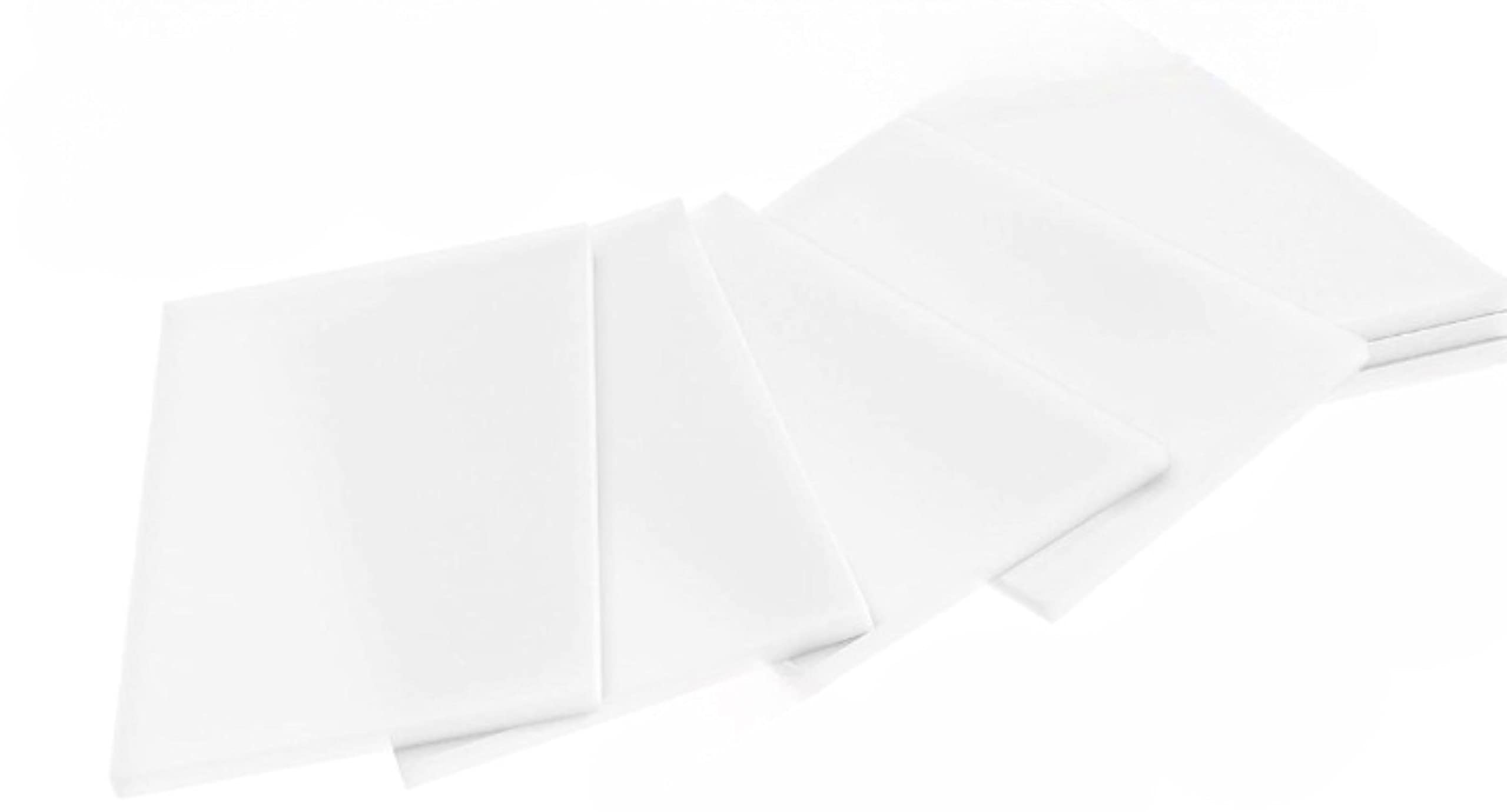 MinnYaso 100 Pack Extra Large - Extra Thick - Super Durable Magic Sponge Eraser Sheets 7.25" x 4.5" x 0.12" | All Purpose Household Cleaner Pads for Kitchen, Bathroom, Floors, Walls, Sink, Toilet
