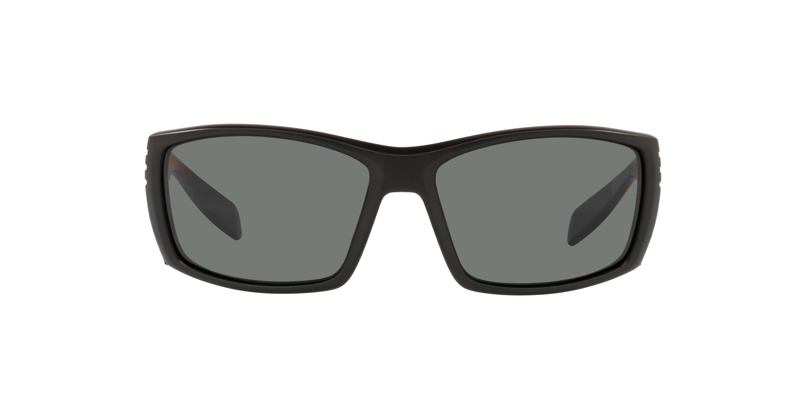 Native Man Sunglasses Matte Black Frame, Grey Lenses, 61MM