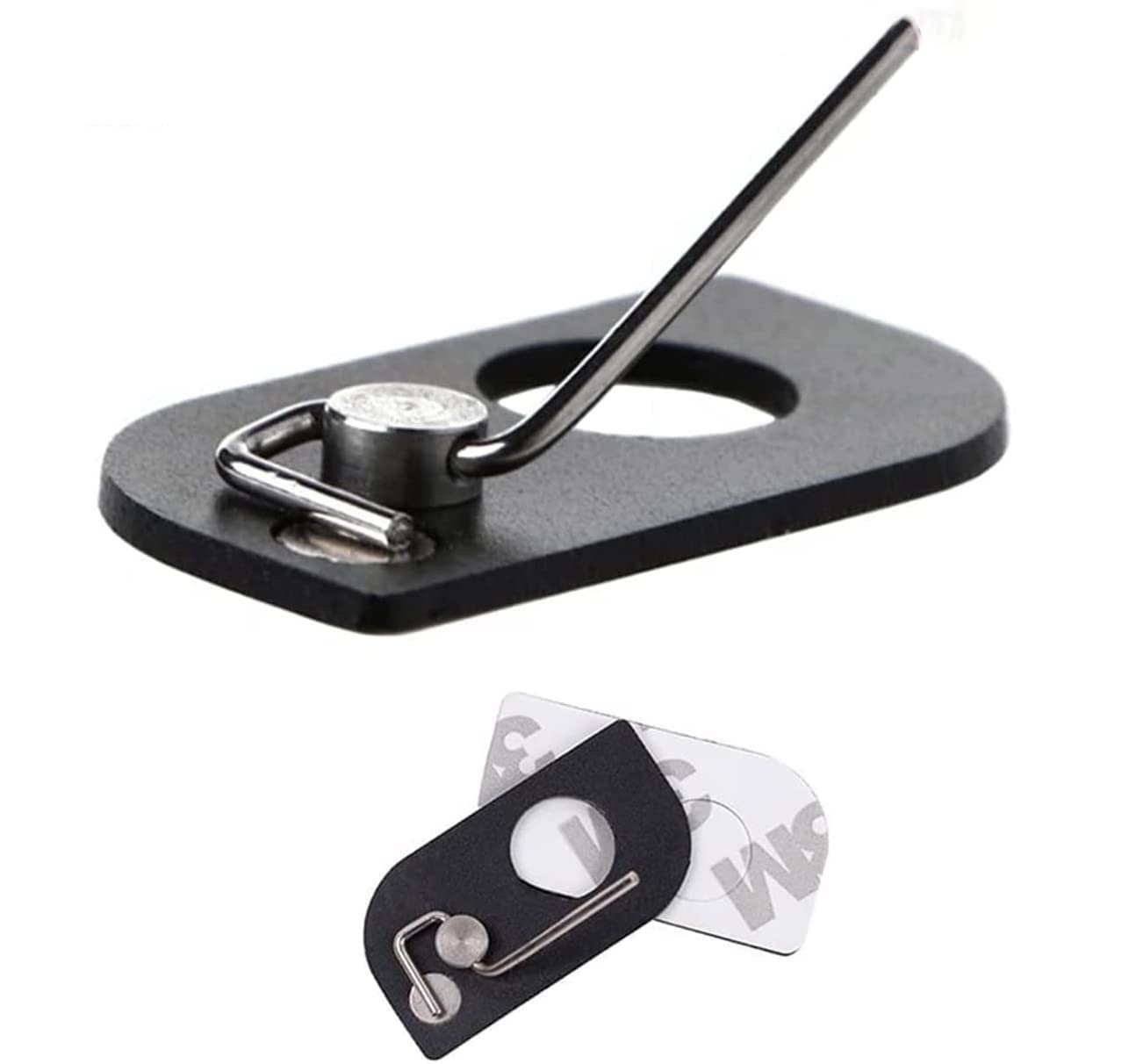 SOPOGER Archery Magnetic Arrow Rest Stainless Steel Stick on Arrow Rest for Recurve Bow Right Left Hand Hunting Shooting Targeting Accessory(Pack of 4) (Right Hand New)