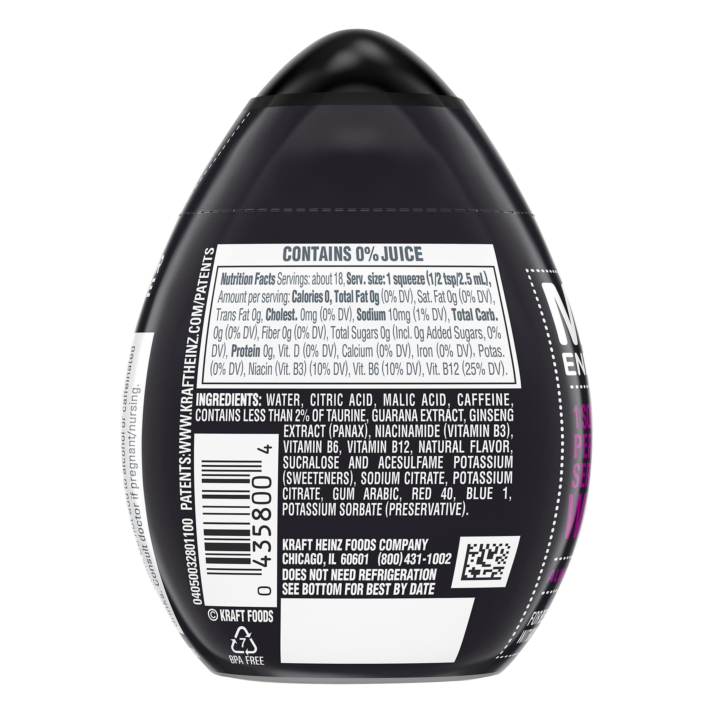 Mio Energy Liquid Water Enhancer, Acai Berry Storm, 1.62 Fl Oz (Pack of 4)