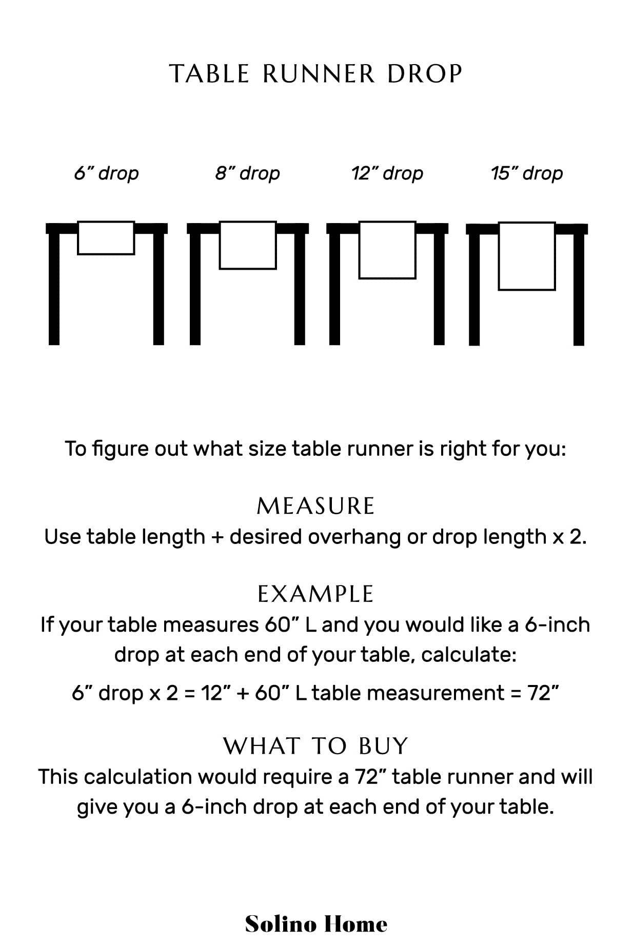 Solino Home Light Natural Linen Table Runner 72 inches Long – 100% Pure Linen 14 x 72 Inch Medium Weight Table Runner – Dresser Scarf Farmhouse Dining Table Runner for Spring, Summer – Diana
