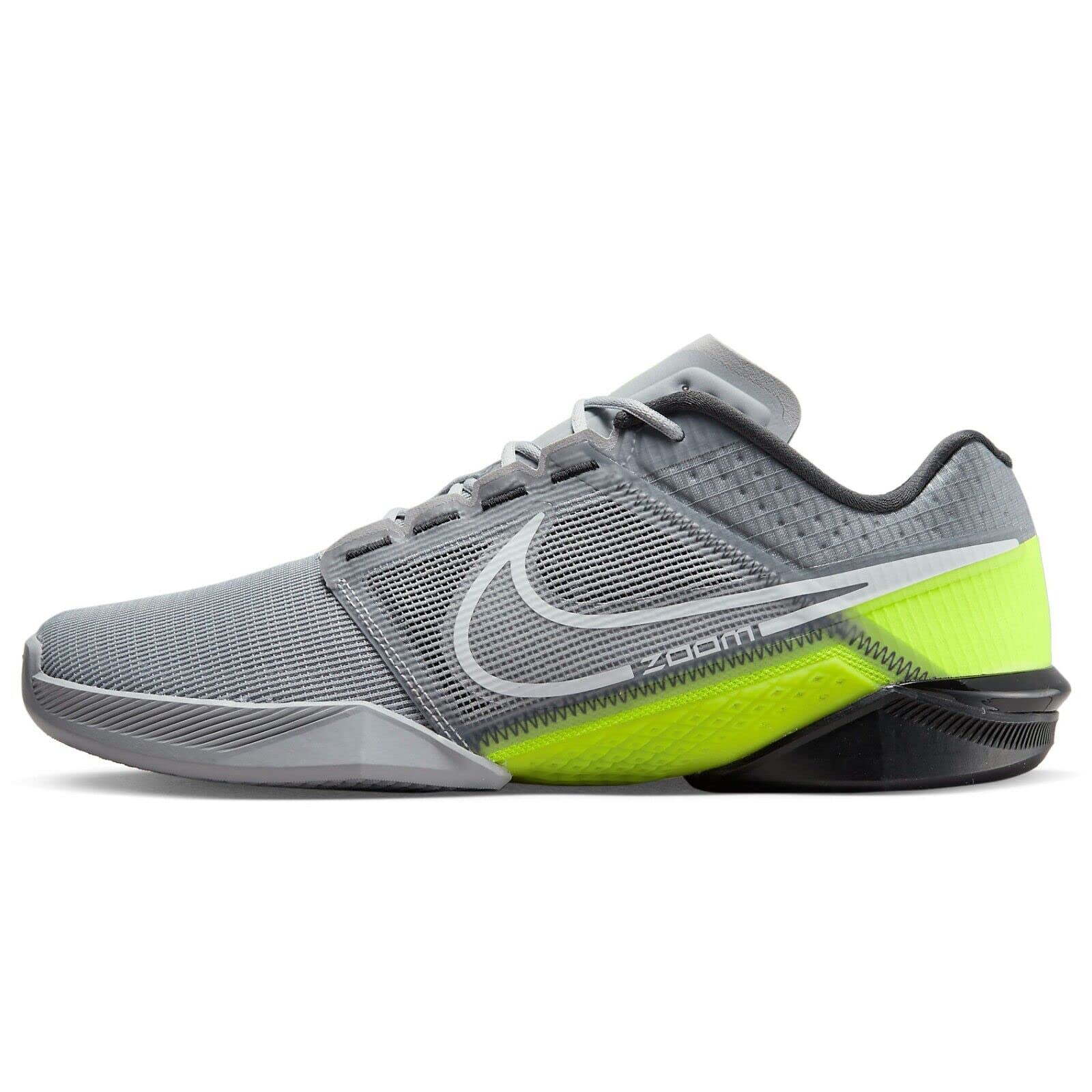 Nike Zoom Metcon Turbo 2 Wolf Grey/Volt/Black/White DH3392-001 Men's Training Shoes (us_Footwear_Size_System, Adult, Men, Numeric, Medium, Numeric_14)