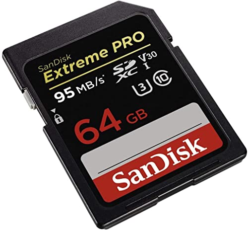 SanDisk 64GB Extreme PRO SDXC UHS-I Memory Card (SDSDXXG-064G-GN4IN)