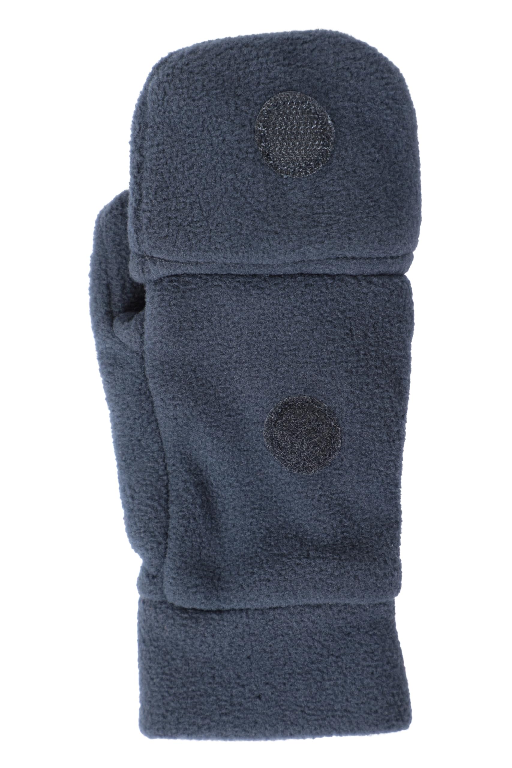 Mountain Warehouse Fingerless Fleece Kids Mitten - Warm, Boys & Girls Navy Small/Medium