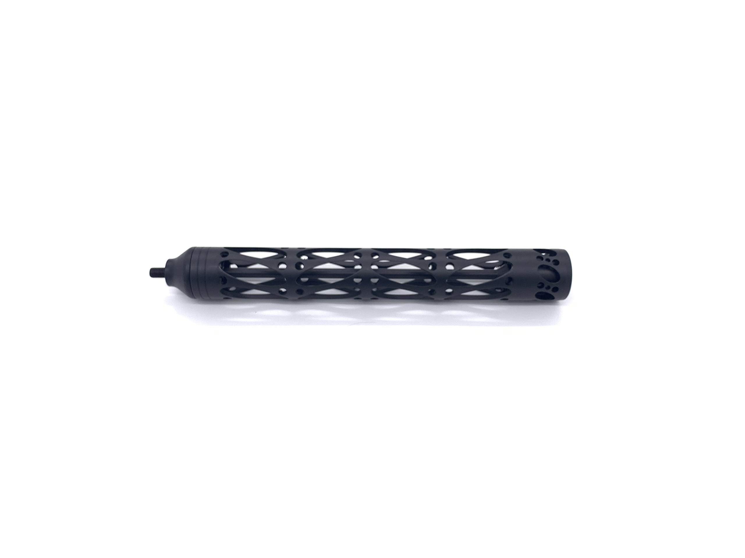 Silfrae Compound Bow Stabilizer Aluminum Bow Stabilizer (Black, 8 Inch)