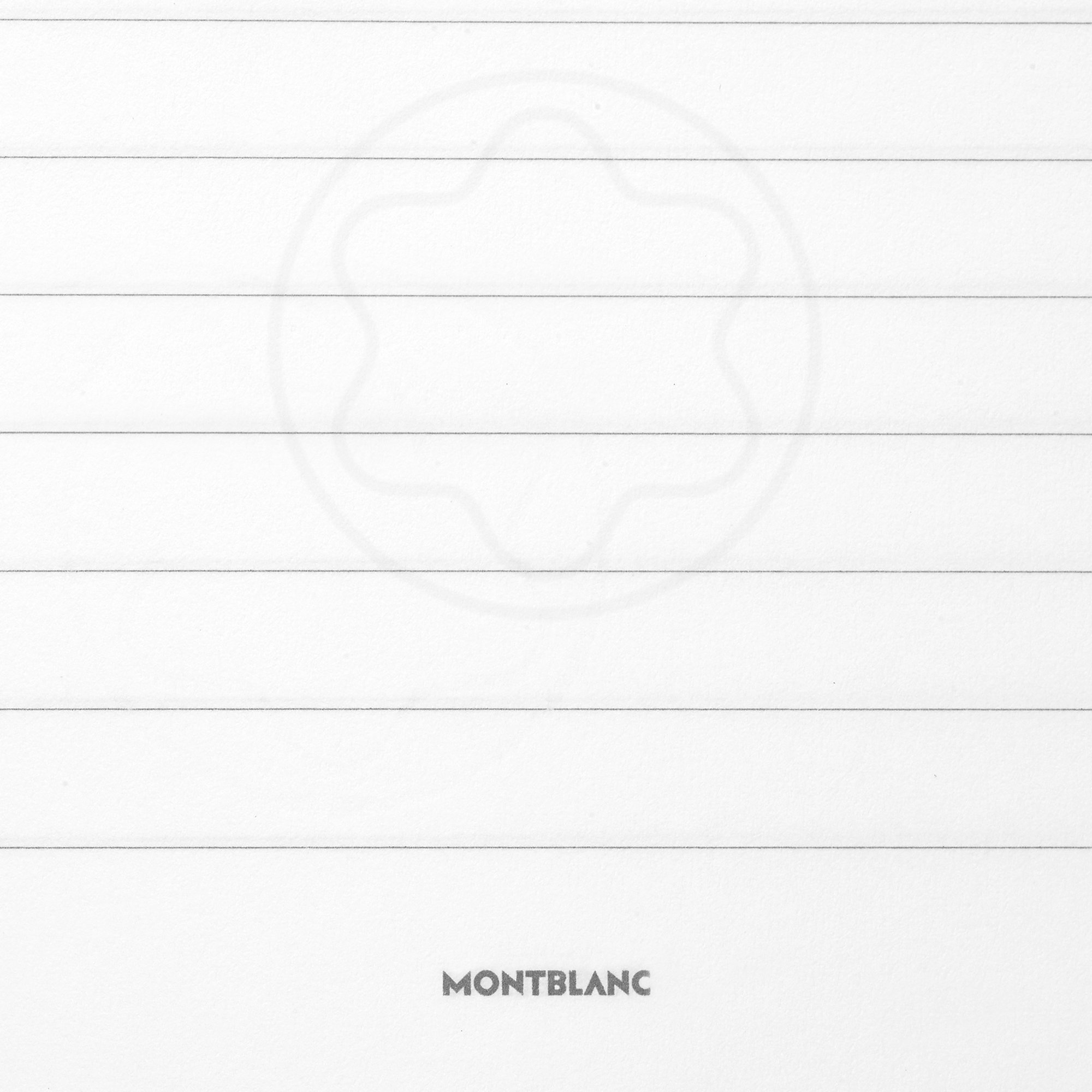 Montblanc Notebook Indigo Lined #146 Fine Stationery 113593 β Elegant Journal with Leather Binding and Ruled Pages β 1 x (5.9 x 8.2 in.)