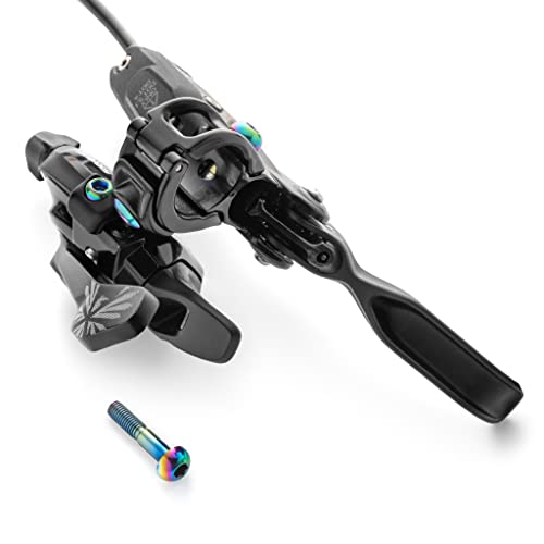 Terske Oil Slick Titanium Brake & Shift Lever Mountain Bike Bolt Kit fits SRAM Matchmaker