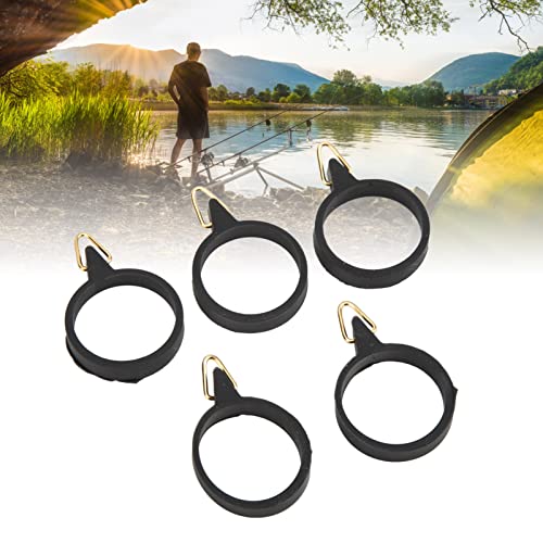 WESE Fishing Rod Hook Holder, Safe Tensile Bait Hook Keeper for Bait Tool for Fisherman(L)