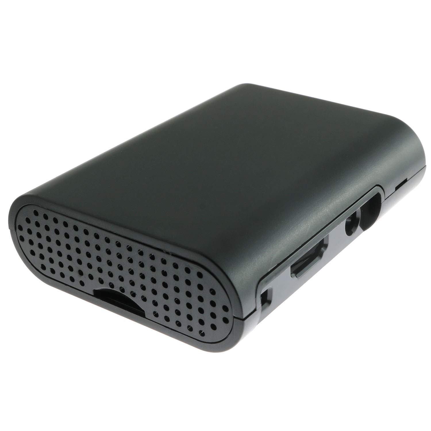 PSCCO 1 Pack Raspberry Pi Proctection Case for Raspberry Pi 2 Model B and Raspberry Pi 3 Model B Case Black