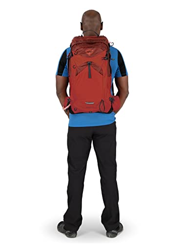 Osprey Manta 24L Men's Hiking Backpack with Hydraulics Reservoir, Black