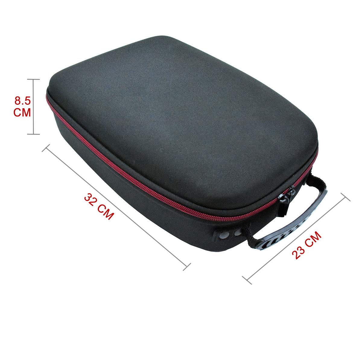 Orzero Carry Case Compatible for Quest 2, Quest VR All-in-one Storage Travel Bag EVA Hard- Black