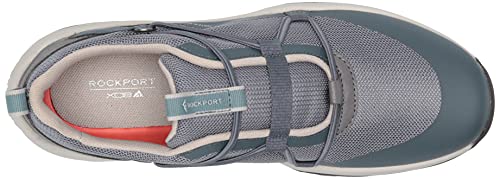 Rockport Women's XCS Spruce Peak Slip On Walking Shoe, Blue Water Resistant, 8.5