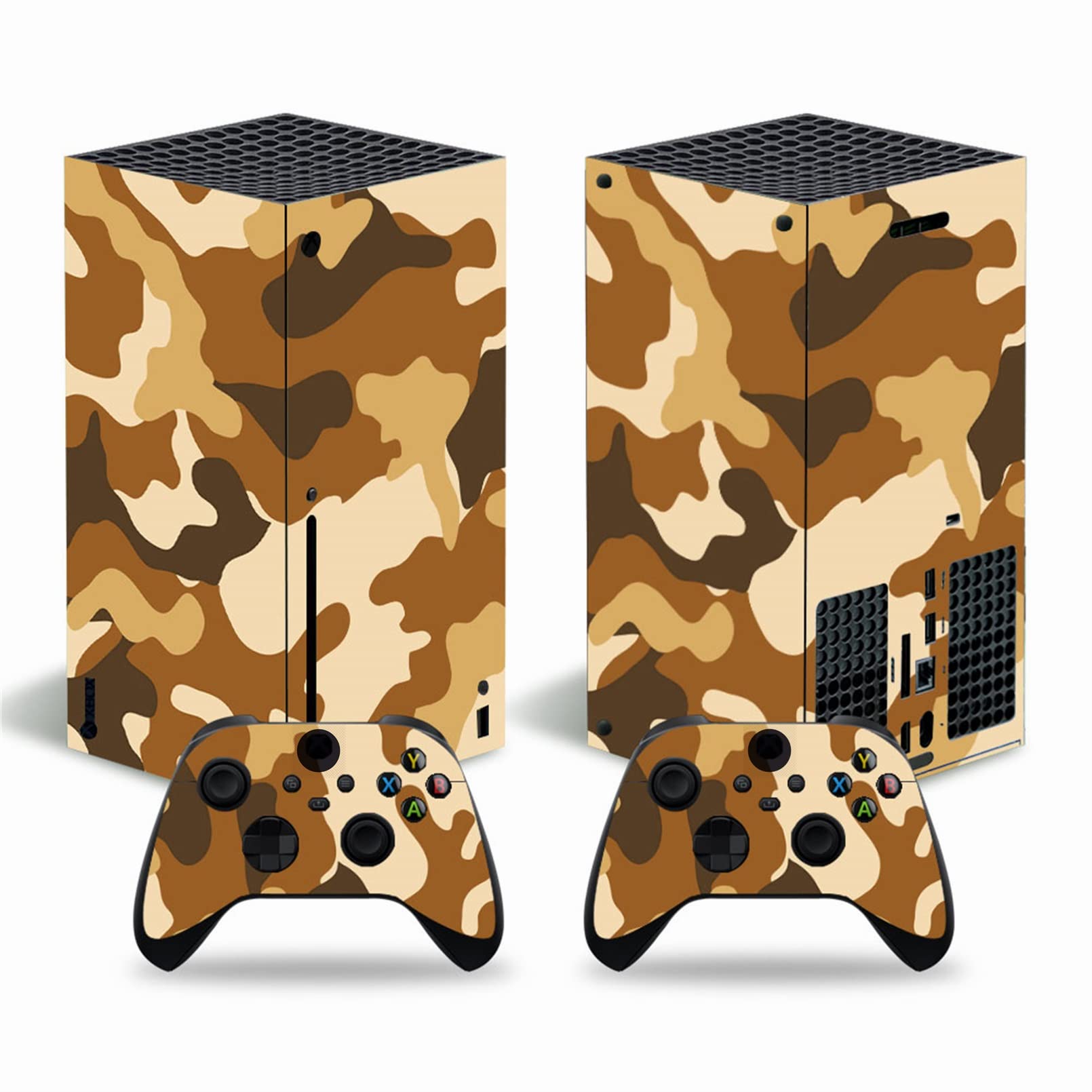 Top factory Skin Decal Protective Vinyl Skin Decal Cover for Series X Console Skins Wrap Sticker with Two Free Wireless Controller Decals 50985 Decal