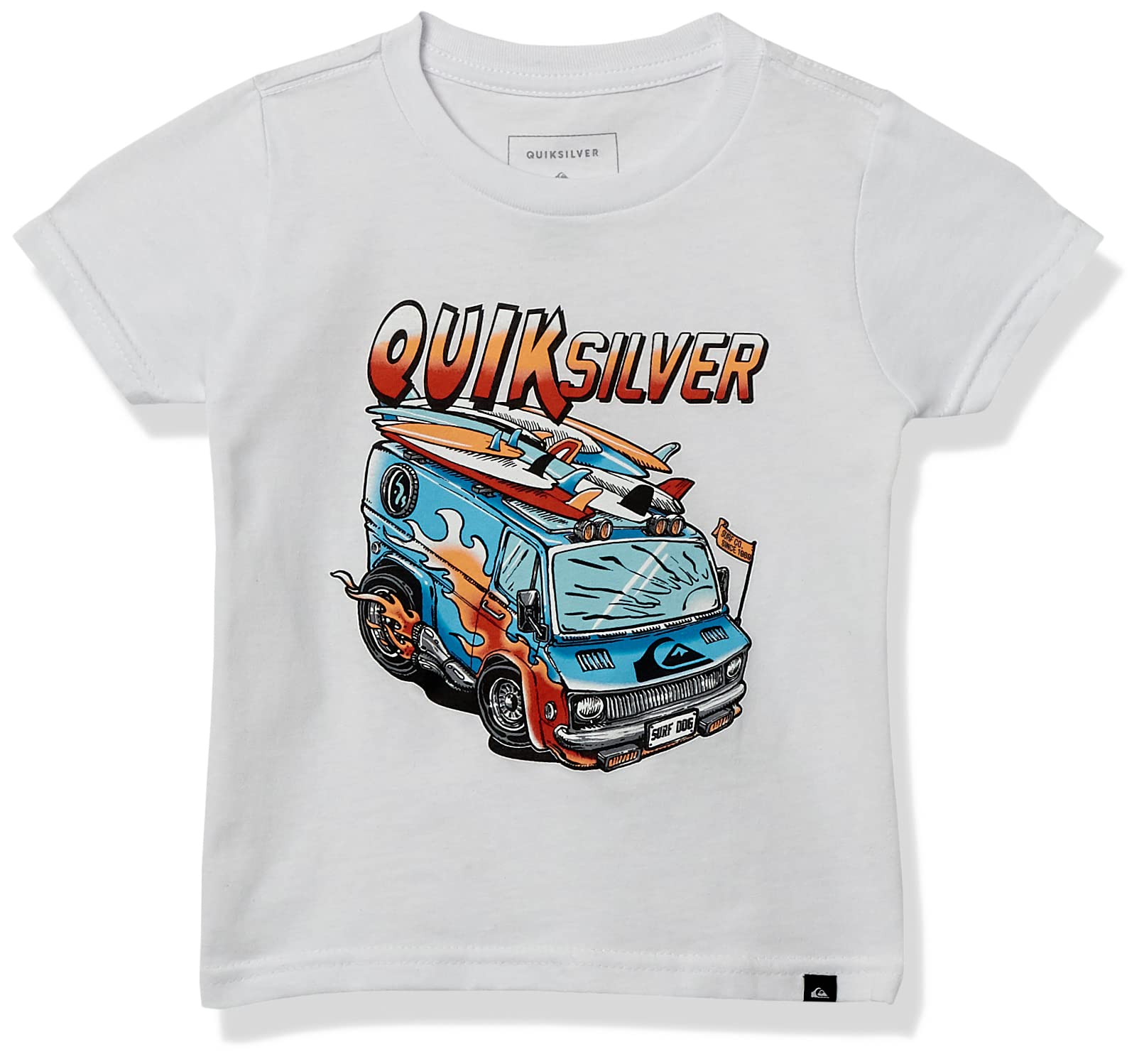 Quiksilver Car Boy Shirt, White, 6