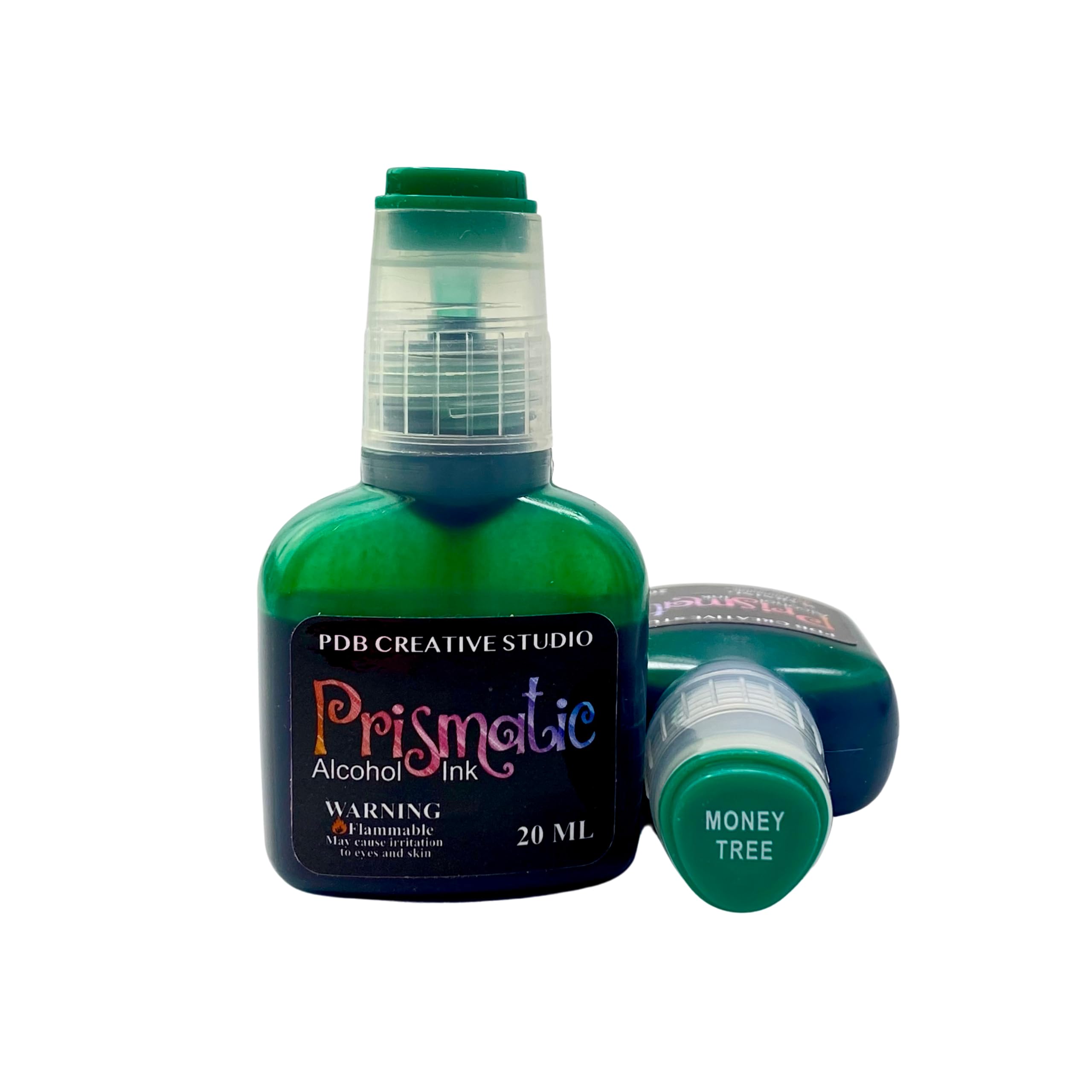 Money Tree - Prismatic Alcohol Ink - 20 ml - Green