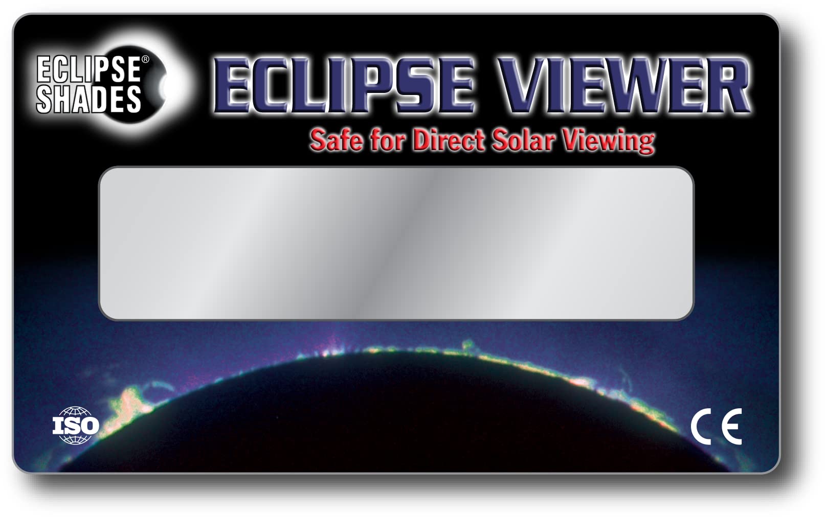 Rainbow Symphony Eclipse Viewers, Replaces Eclipse Glasses, Safe for Direct Sun Viewing, Great for Kids, CE & ISO Certified, Made in USA, 5 Pack with Wearable Lanyard