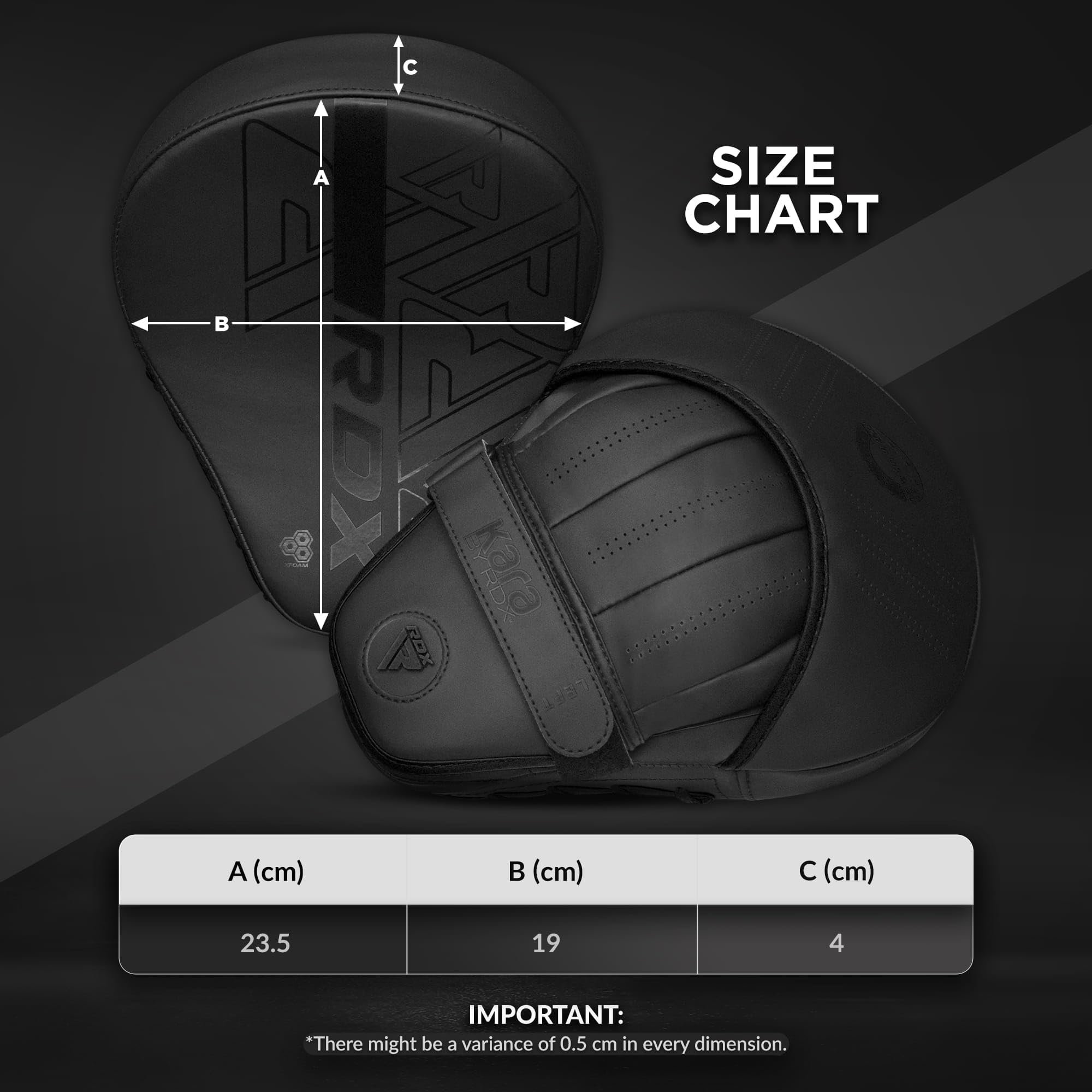 RDX Boxing Pads and Gloves Set, Maya Hide Leather Kara Hook and Jab Curved Focus Mitts with Punching Gloves for MMA, Muay Thai, Kickboxing Coaching, Martial Arts, Punching Hand Target Strike Shield