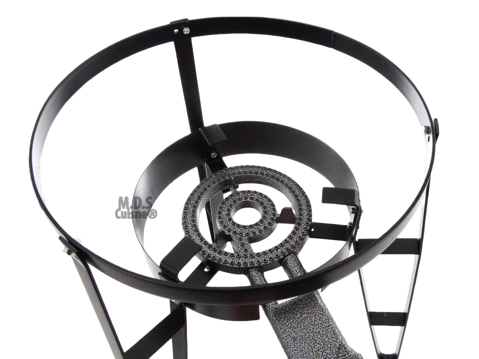 M.D.S Cuisine Cookwares Burner Stand Hose Set Heavy Duty Metal Automatic Propane Gas New Portable