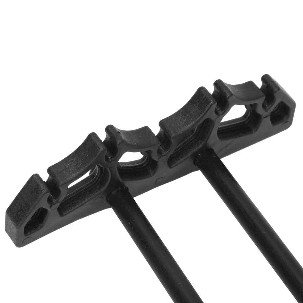Nunafey ABS 5 Pcs Arrow Quiver, Arrow Quiver Holder, for Archery Archery Supply Arrow Storage Easy to Install(Camouflage)