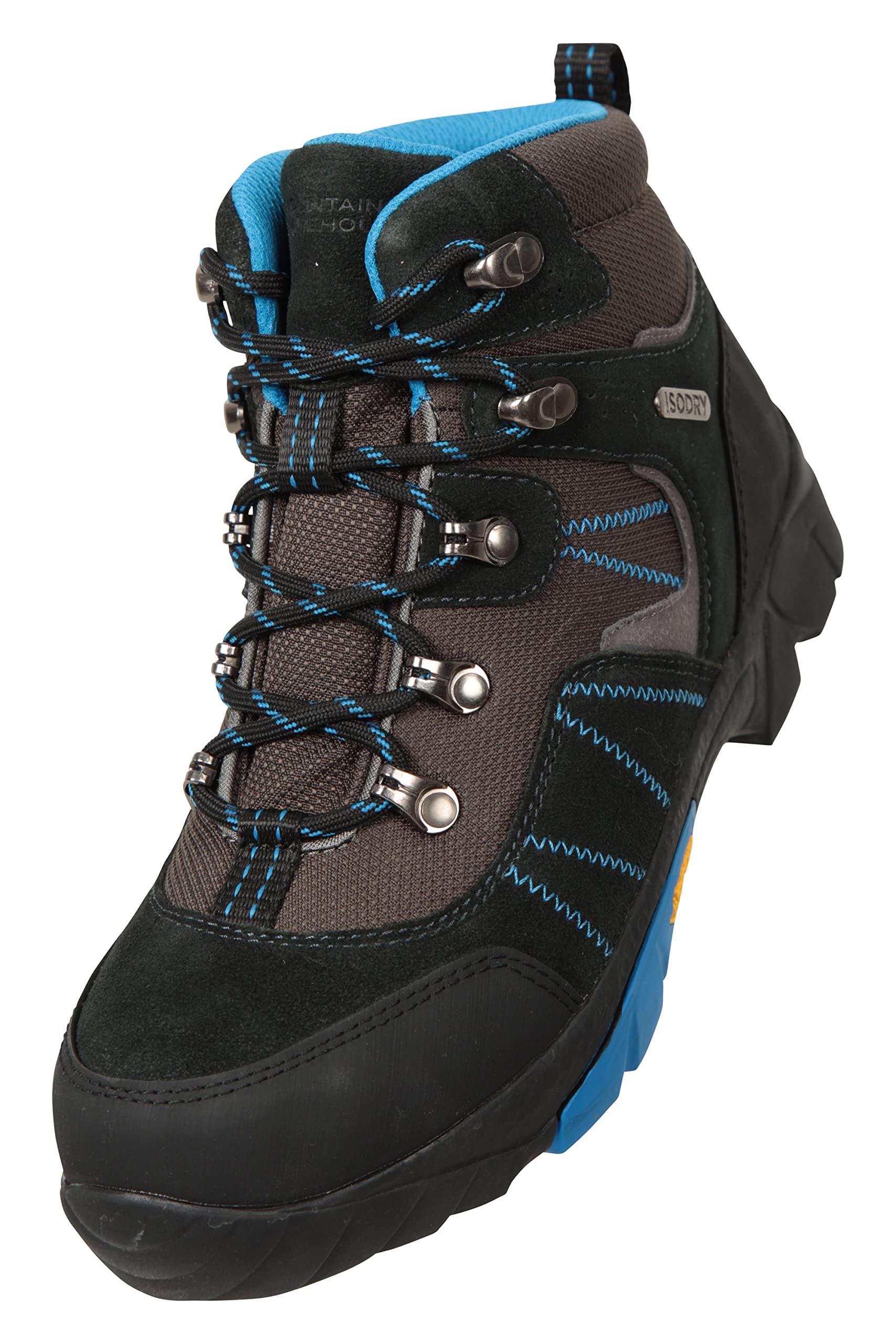Mountain Warehouse Edinburgh Vibram Youth Waterproof Hiking Boots Pink Kids Shoe Size 4 US