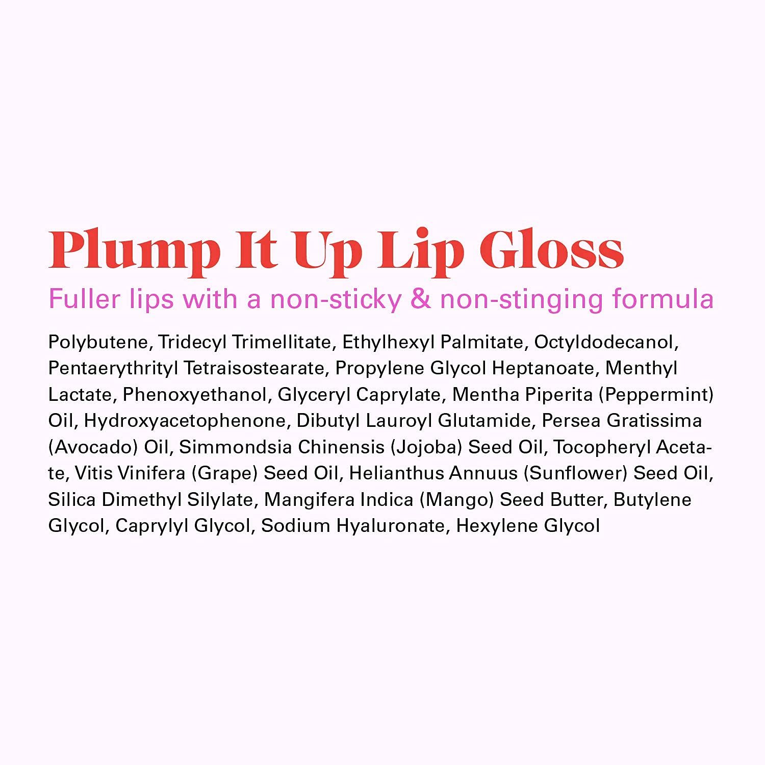 PYT Beauty Clear Lip Gloss, Hydrating, Natural Lip Plumper, Hypoallergenic, Vegan Makeup, 1 Count