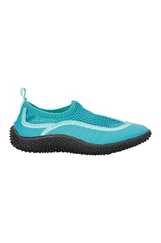 Mountain Warehouse Bermuda Kids Aqua Shoes Teal Kids Shoe Size 5 US