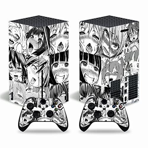 Top factory Skin Decal Protective Vinyl Skin Decal Cover for Series X Console Skins Wrap Sticker with Two Free Wireless Controller Decals 54931 Decal