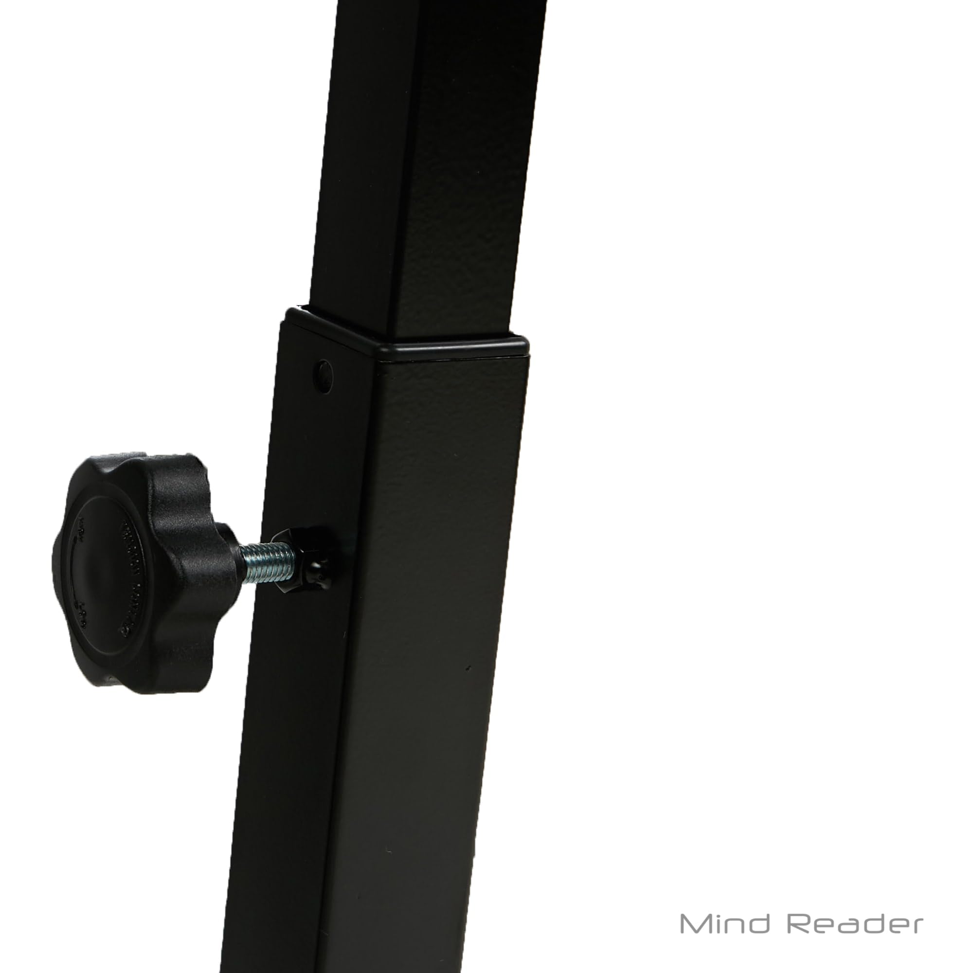 Mind Reader Sit and Stand Laptop Cart, Lap Desk, Adjustable, Black
