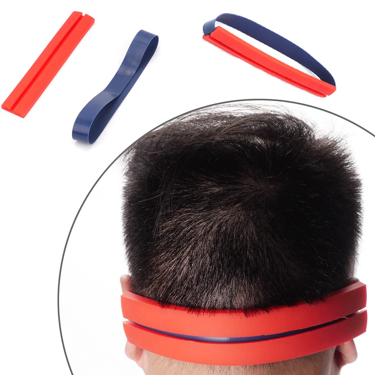 Neckline Shaving Template and Hair Trimming Guide Non-Slip Skin Safe