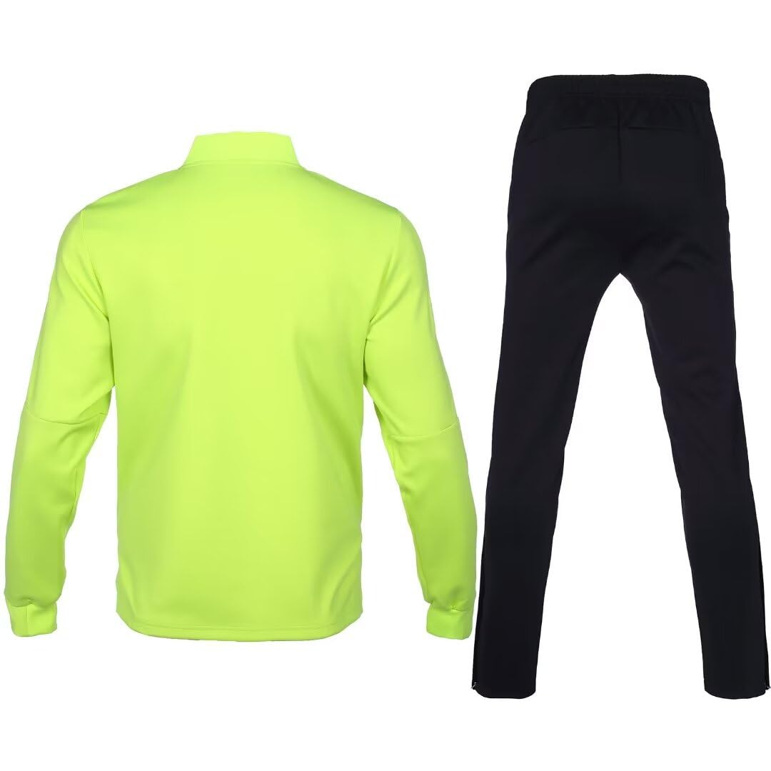 R RAMBLER 1985 Mens jogging suit casual track suit set outfit for big tall men Full zip stand collar jacket pants Sweatsuit(royal blue,3x)