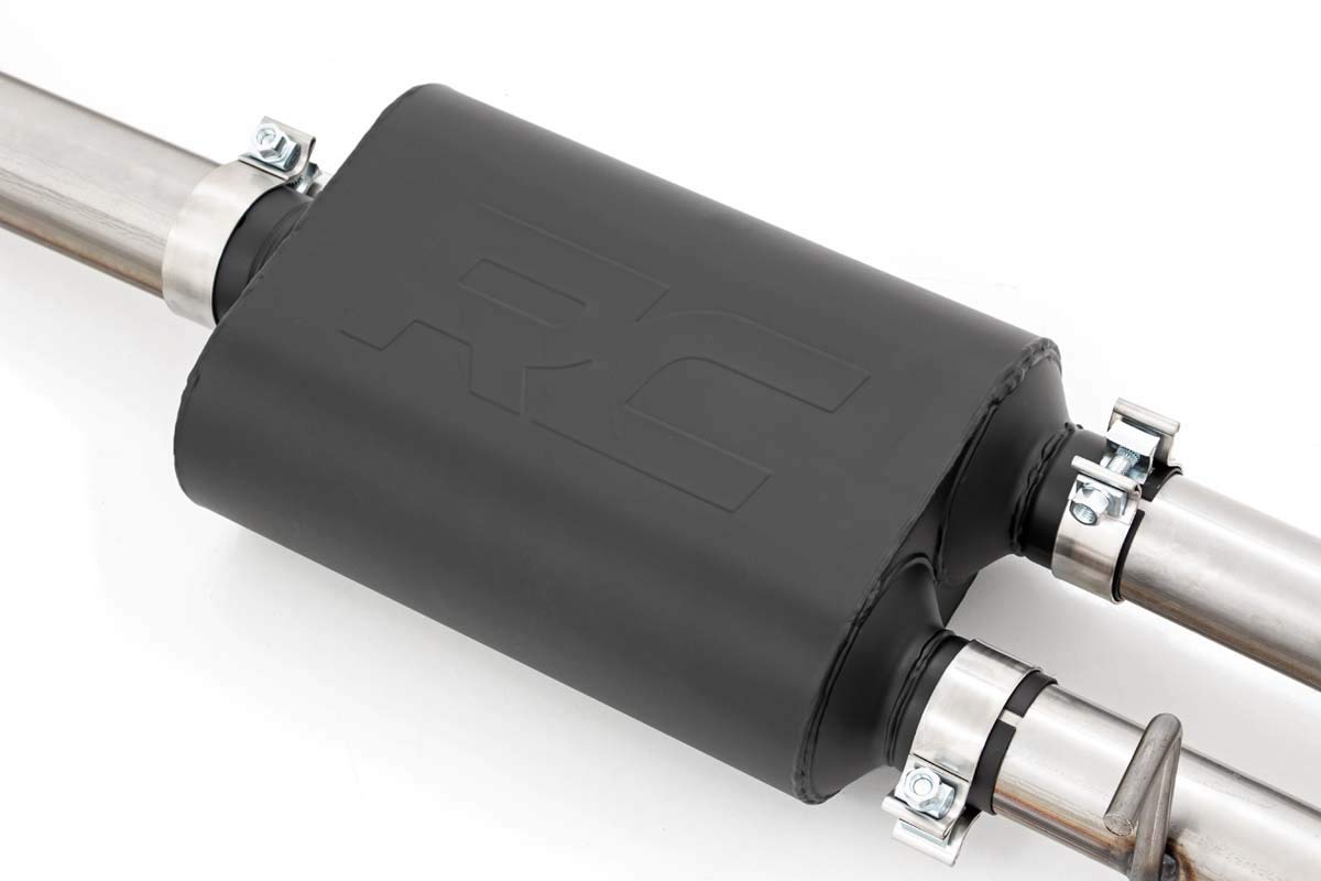 Rough Country Dual Cat-Back Exhaust for 19-24 Chevy/GMC 1500 | 6.2L - 96014
