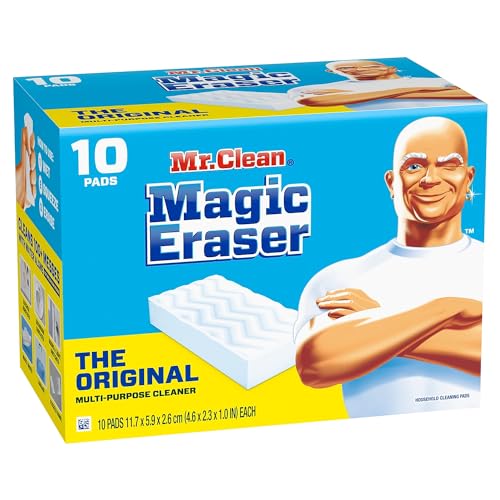 Mr. Clean Magic Eraser Original, Cleaning Pads with Durafoam, 9 Count