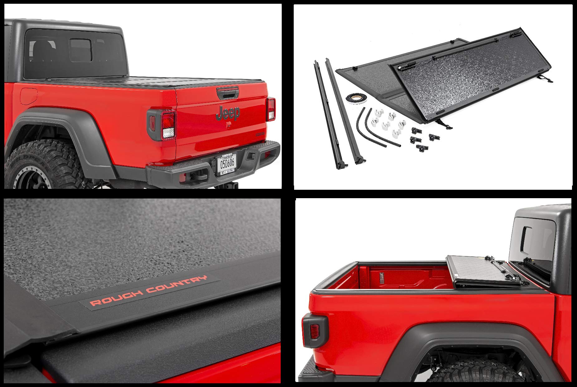 Rough Country Low Profile Bed Cover for 2021-2022 Ford F-150 | 5'7" - 47221550