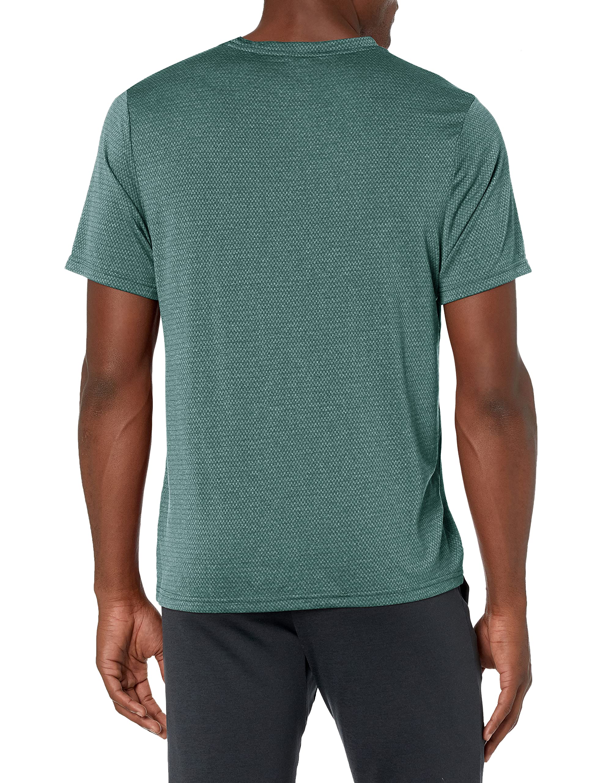Reebok Men's Standard WOR Melange SS TEE, Midnight Pine, L