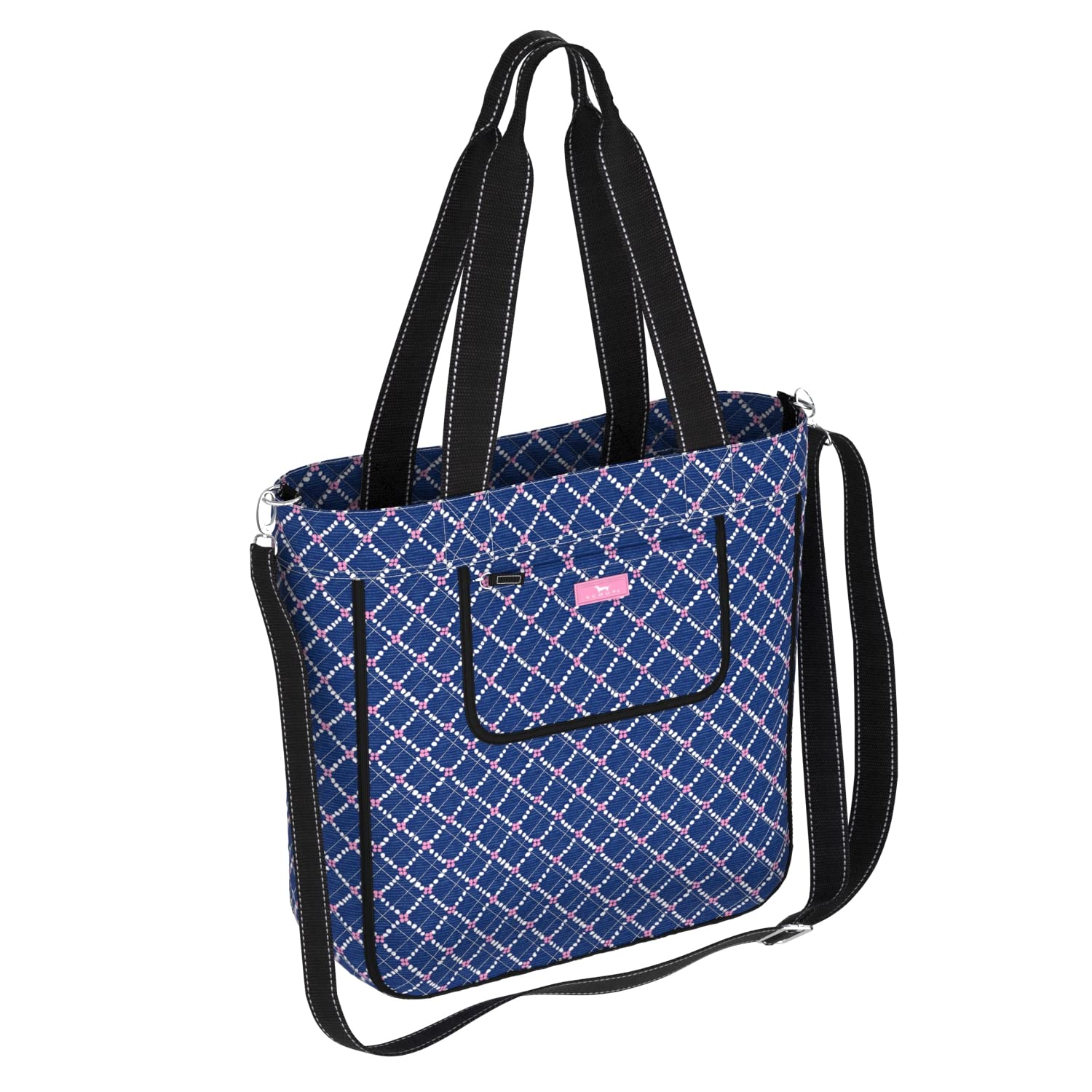 SCOUT Quilt Trip - Tall, Quilted, Open-Top Shoulder Bag with Pockets and Crossbody Strap, Travel, Work, Teacher, Carry-On Bag