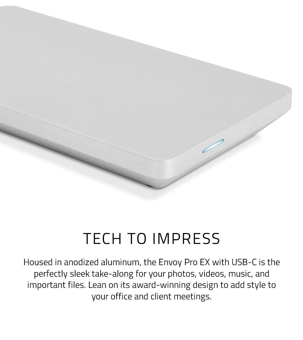 OWC 0GB Envoy Pro Ex USB-C External NVMe M.2 SSD Storage Solution