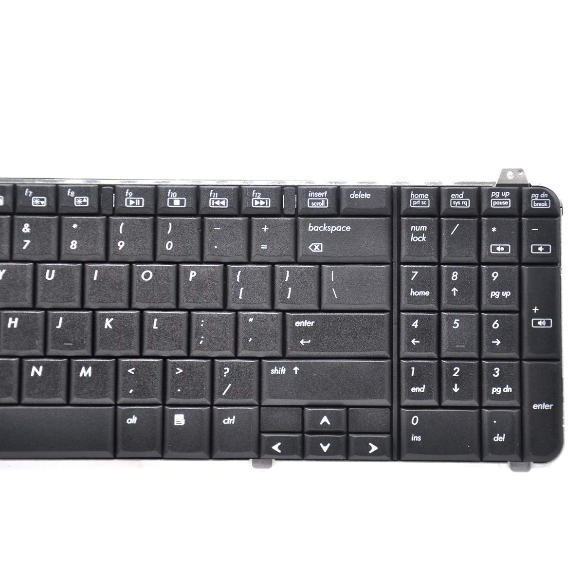 Padarsey Keyboard Replacement Compatible with HP Pavilion DV6-1000 DV6-1100 dv6-1200 DV6-1300 DV6-2000 DV6-2100 DV6Z-1100 DV6T-1200 DV6T-2000 DV6Z-2000 Series Laptop Black US Layout