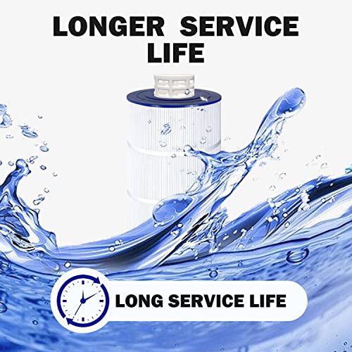 Wowreed Pool Filter Compatible with C1200,cx1200re,PA120, C-8412, FC-1293,Clearwater II 125, Pro Clean 125, 120 sq.ft,1 Pack