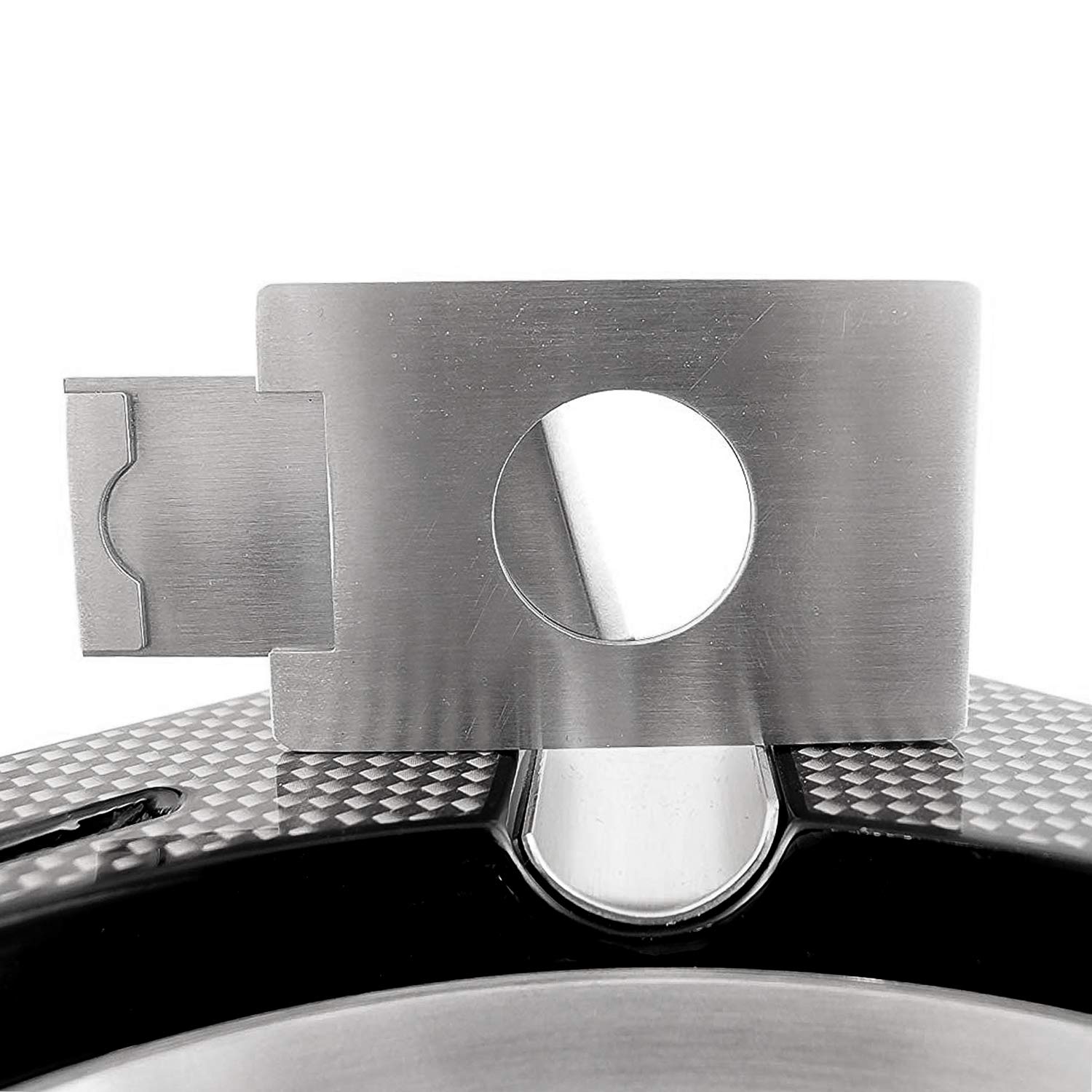 Mrs. Brog Cigar Ashtray with Built-In Cigar Cutter - Holds 4 Cigars - Removable Stainless Steel Bowl - Easy To Clean - Large Ashtray - Perfect Cigar Gift