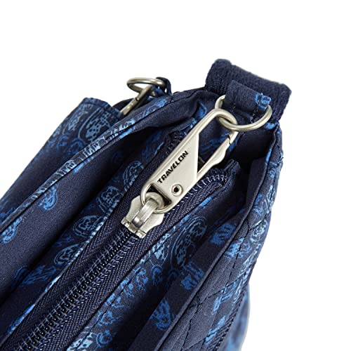 Travelon Anti-Theft Classic Mini Shoulder Bag, Geo Sunflower