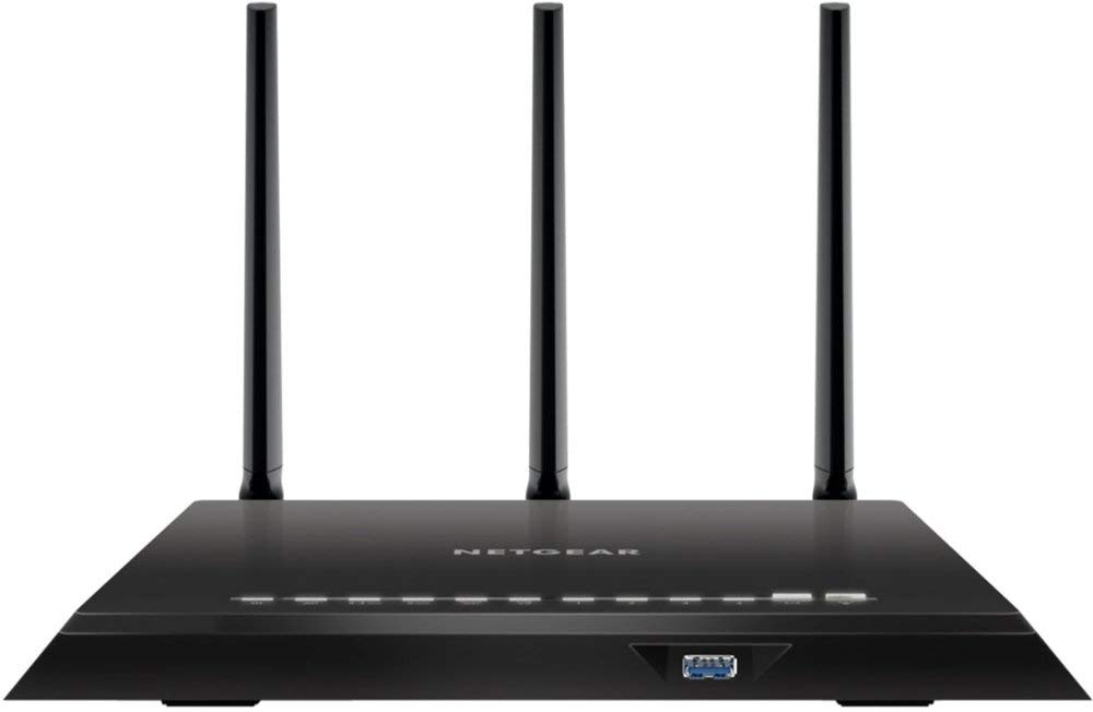 NETGEAR - Nighthawk AC2600 Dual-Band Wi-Fi Router - Black