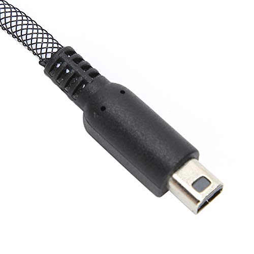 USB Charging Cable, 1.5M PVC Host Micro USB Charging Cable, Durable, Protable Charging Cable for New 3DSXL NDSi 2DS, 2 packs