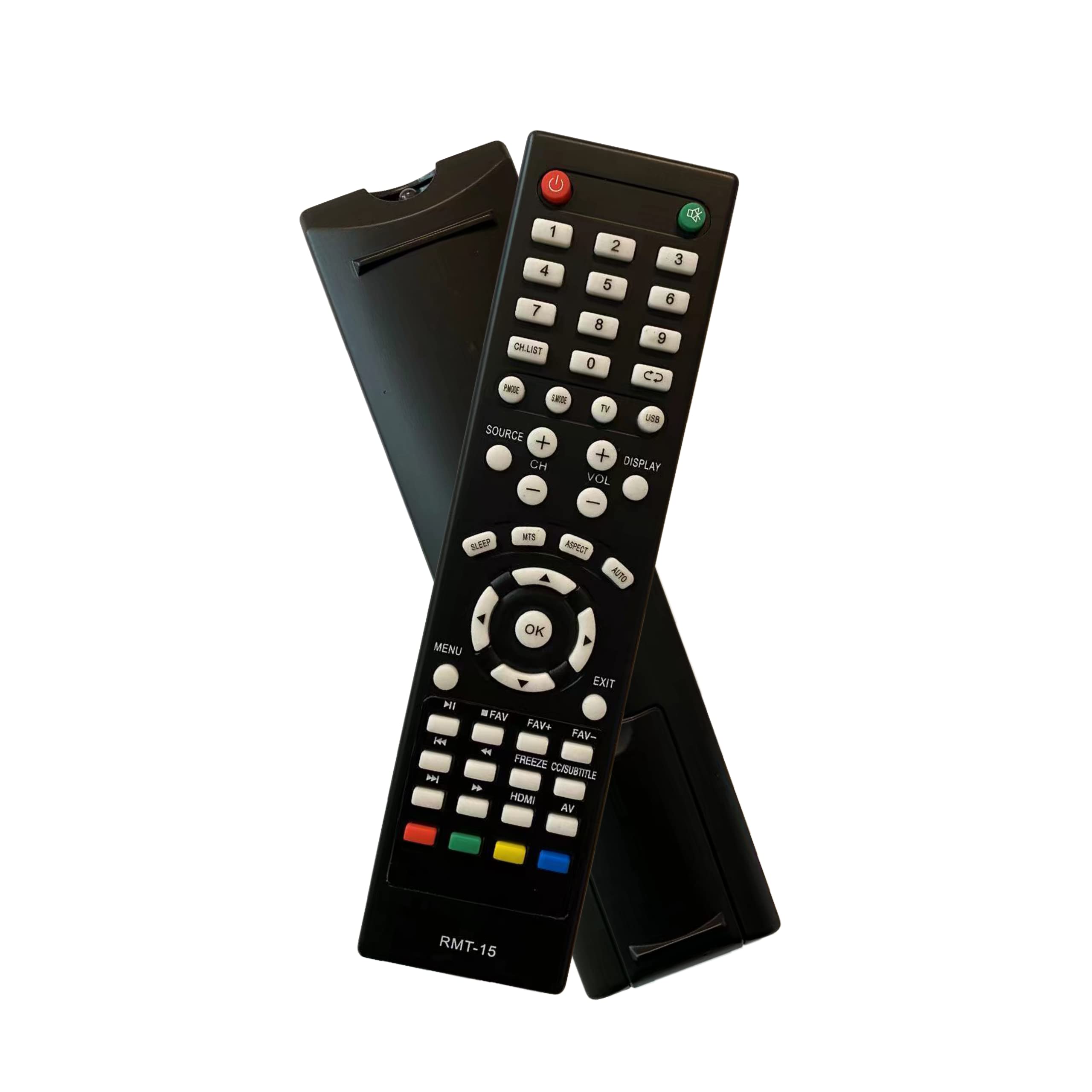 New RMT-15 Replacement Remote Fit for Westinghouse TV LD-4080 LD-4070Z LD-4055 LD-4065 LD-5580Z VR-3730 VR-3226
