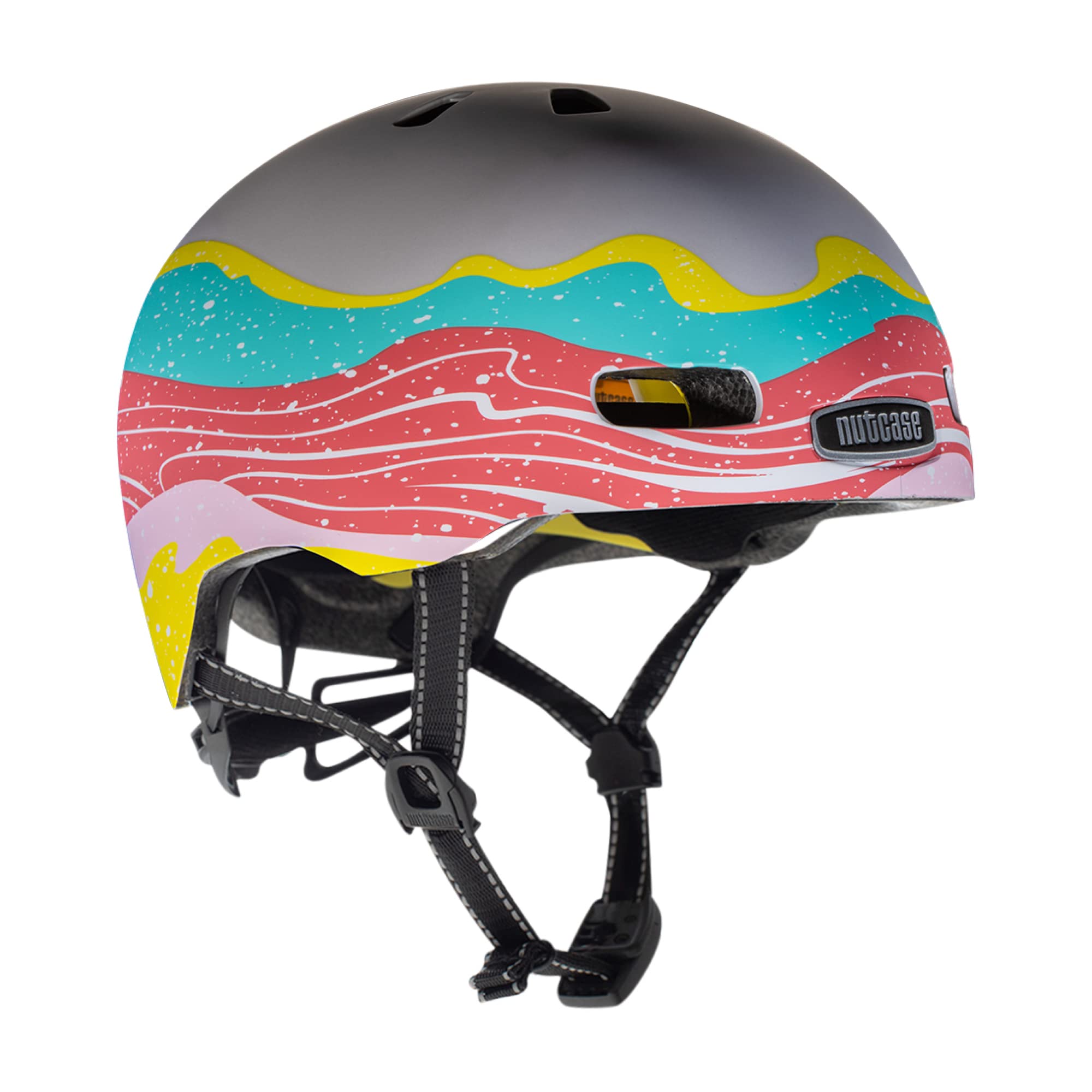 Nutcase, Little Nutty, Kids Bike Helmet with MIPS Protection System and Removable Visor, Vibe MIPS, Toddler