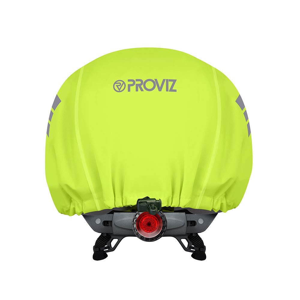 Proviz Classic Reflective Waterproof Bicycle Bike Helmet Cover Hi Visibility, Yellow
